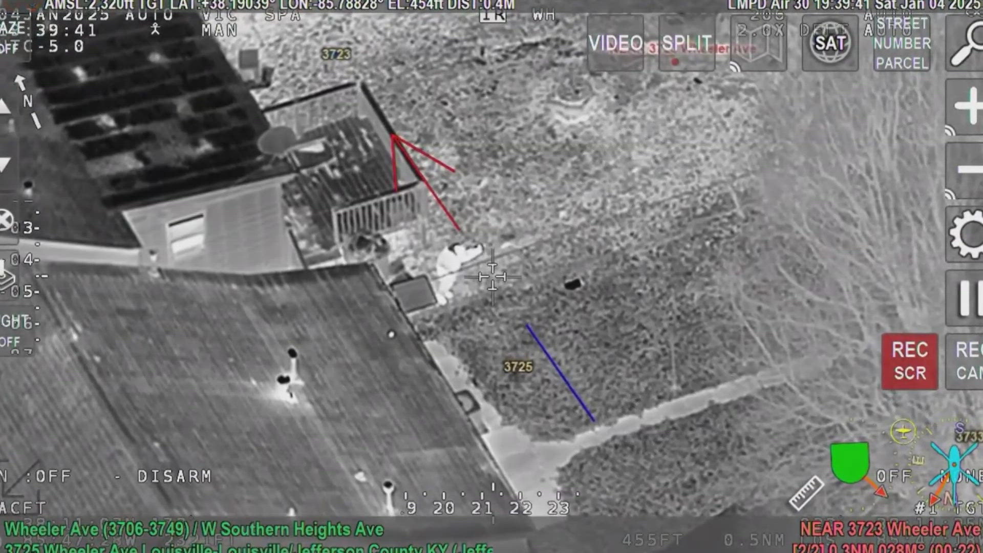 LMPD bodycam shows fatal shootout with suspect who shot Indiana deputy