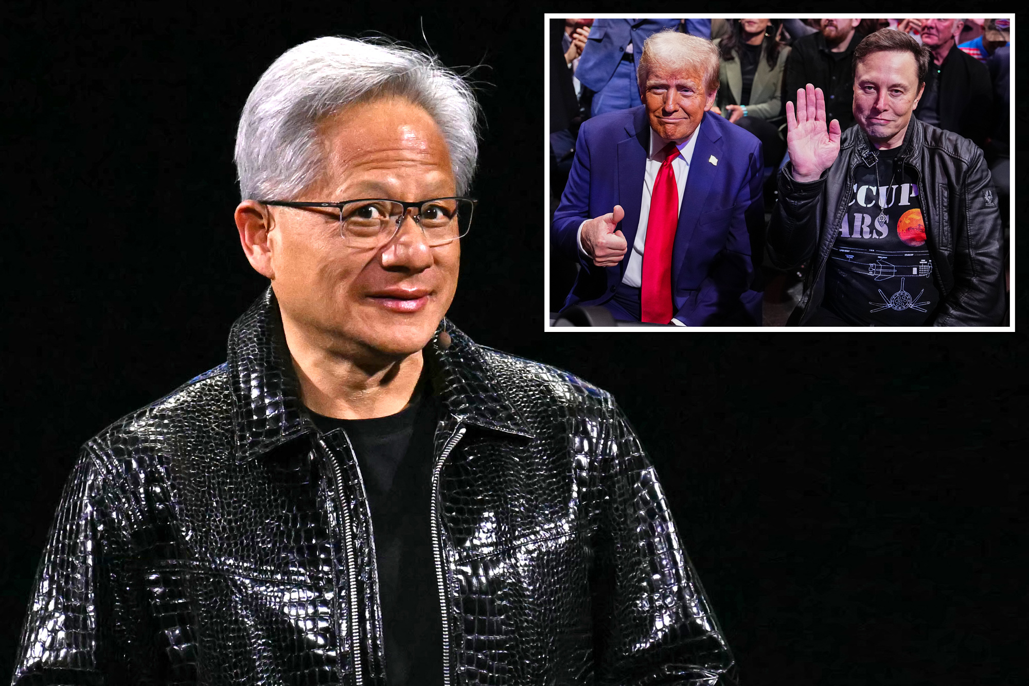 Nvidia CEO Jensen Huang will skip joining fellow tech moguls for Trump ...