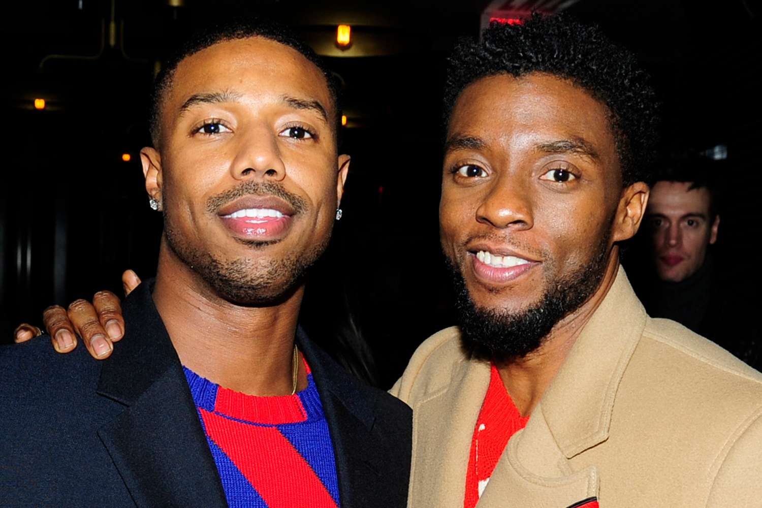 Michael B. Jordan Gets Emotional Worrying He Wasn't There for Chadwick ...