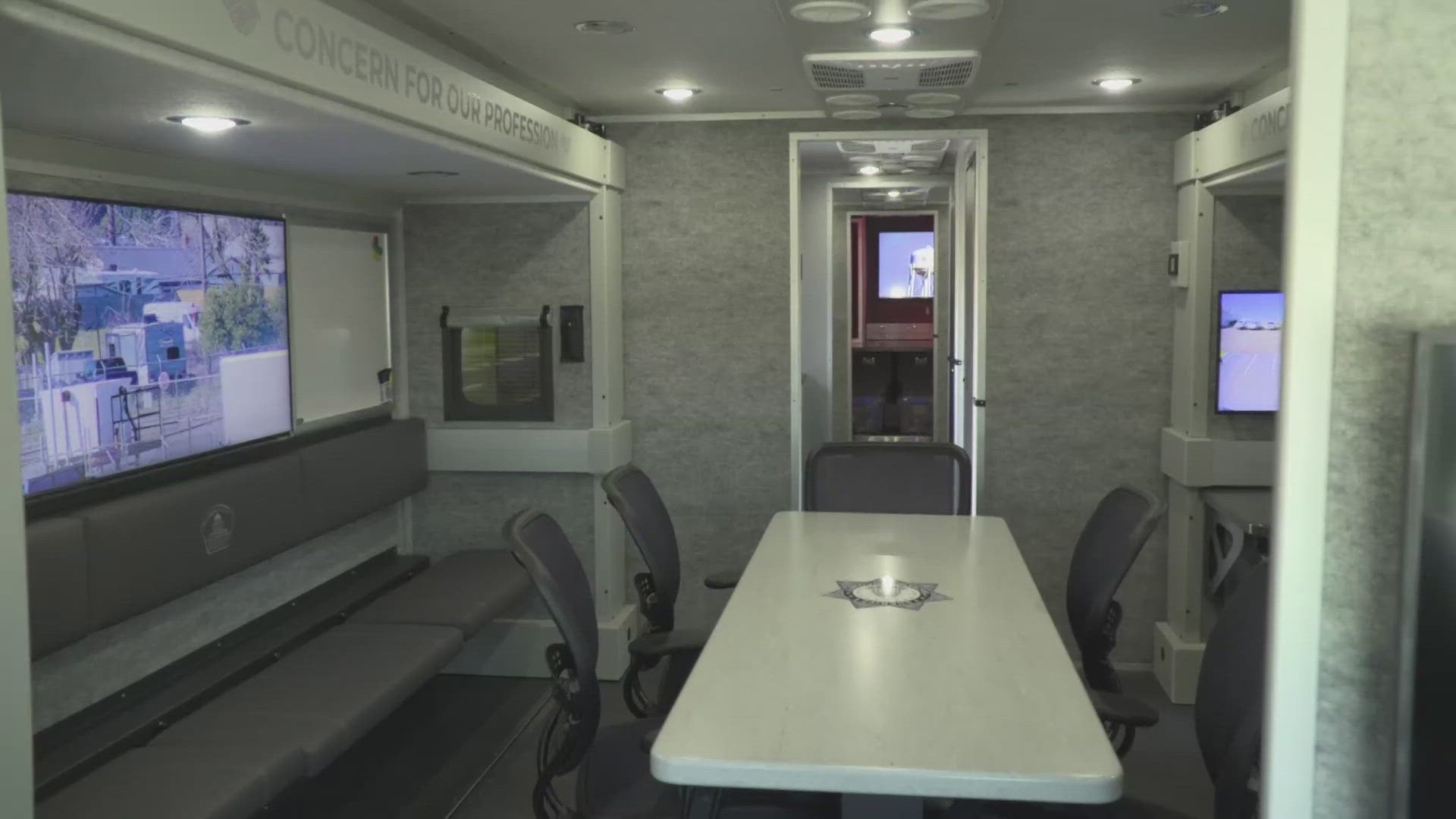 Sacramento County Sheriff unveils mobile command bus