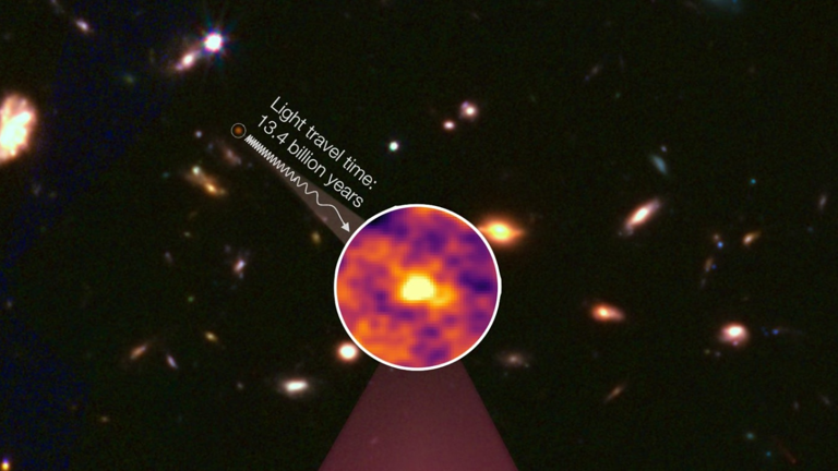 Scientists Detect Faint Signals from Galaxy 13 Billion Light-Years Away ... Scientists Detect Faint Signals from Galaxy 13 Billion Light-Years Away ...