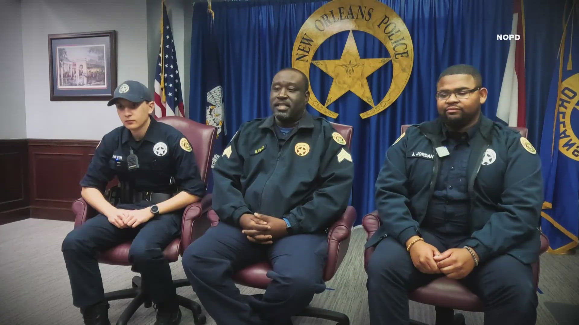 New Orleans Police Department release interview of officers who stopped ...