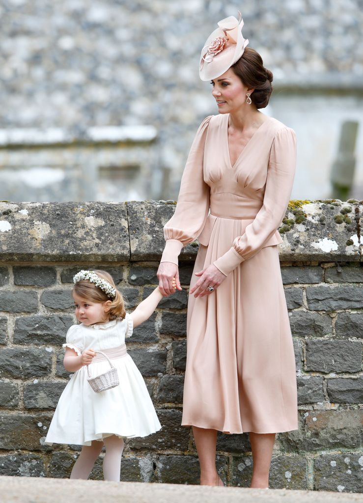 The only time Pippa Middleton has been pictured with her niece Princess ...