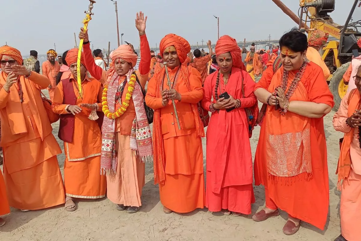 Over 100 women initiated into Juna Akadha at Mahakumbh