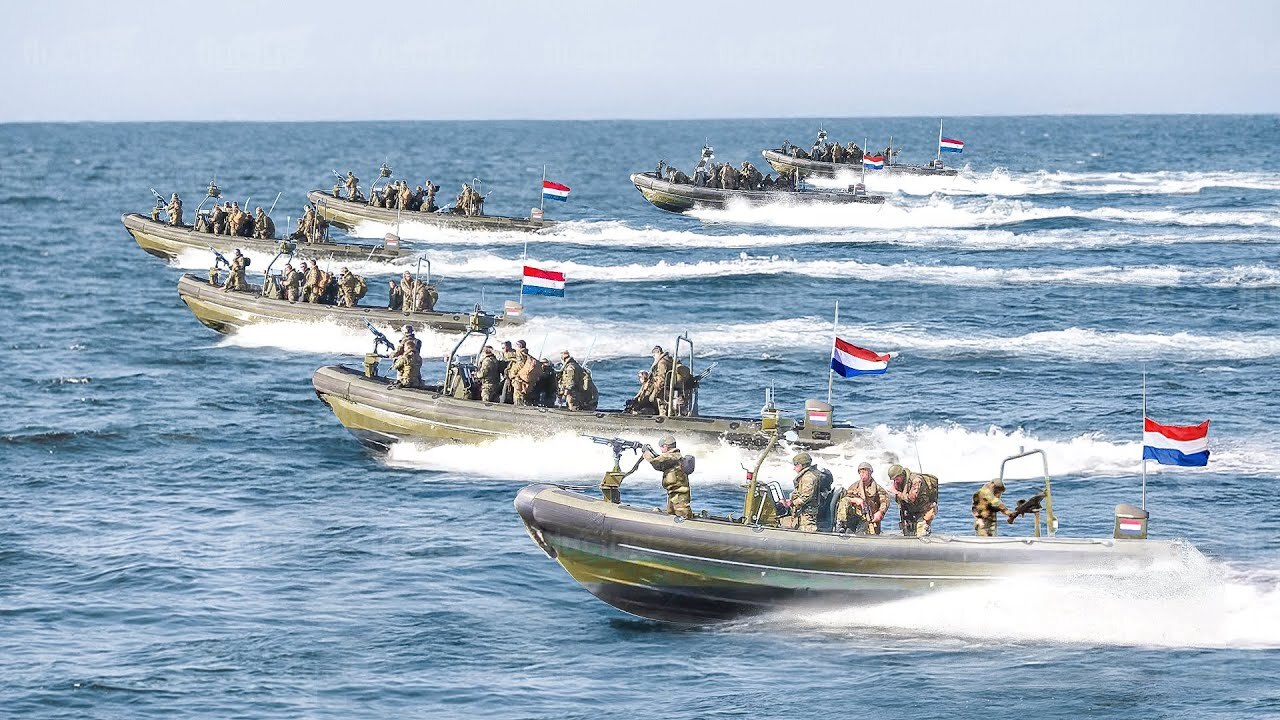 Inside Dutch Navy Fast Interceptor Boats Patrolling the Seas at Extreme ...