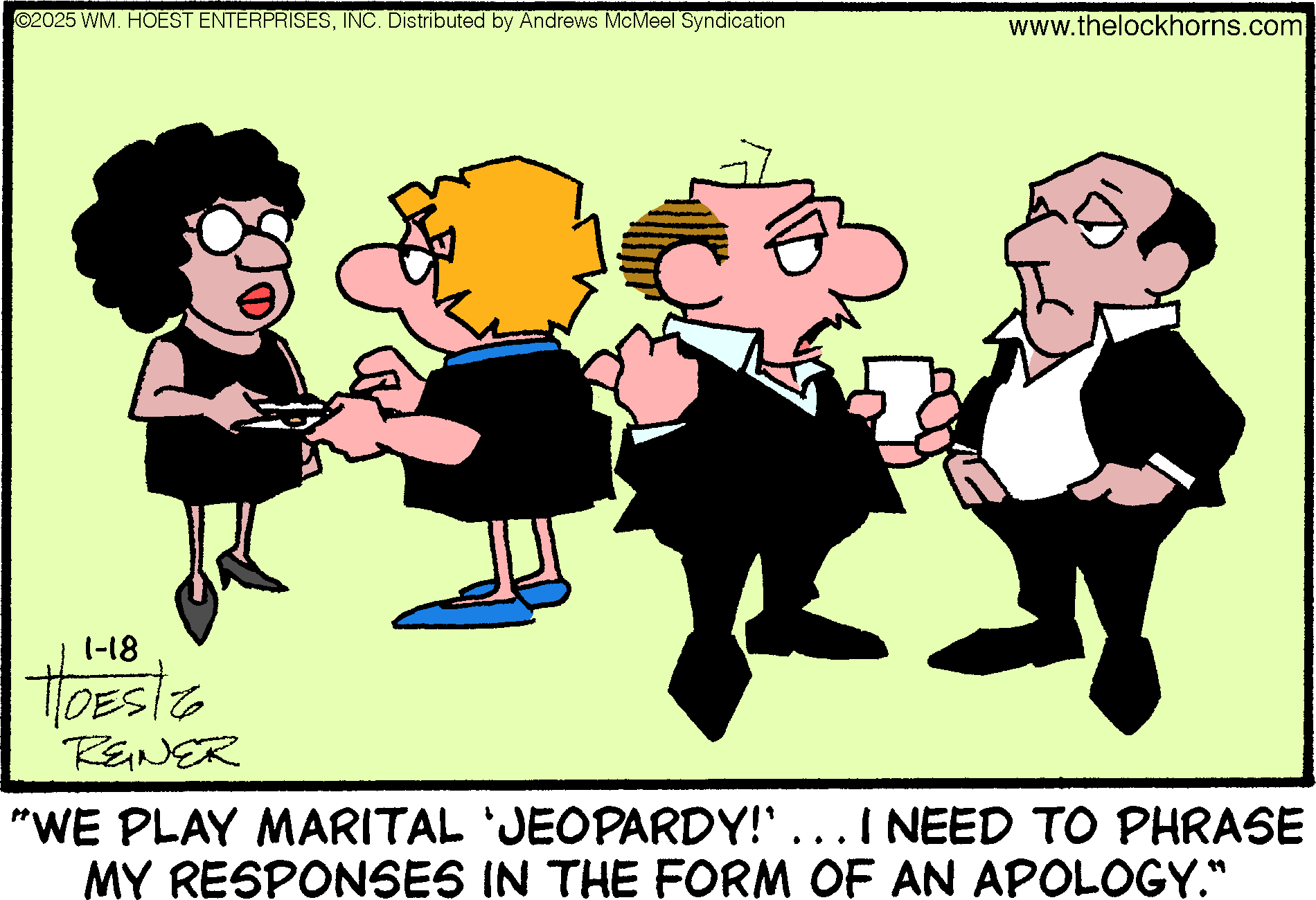 The Lockhorns by Bunny Hoest and John Reiner