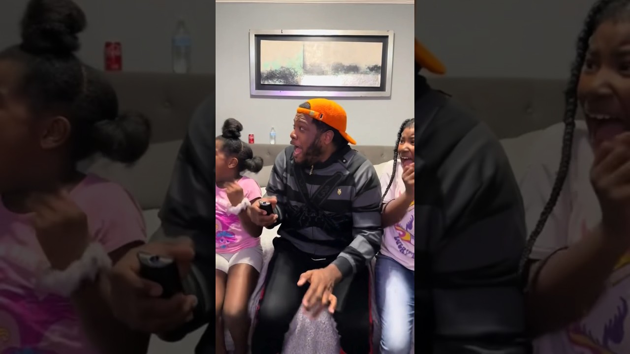Dad Gets Scared; Siblings Stay Cool in Shocking Twist