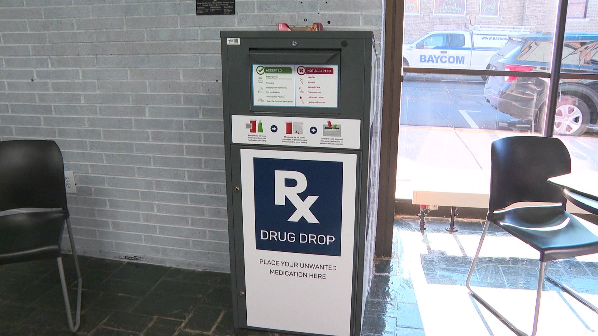 Portage PD receives new drug drop box