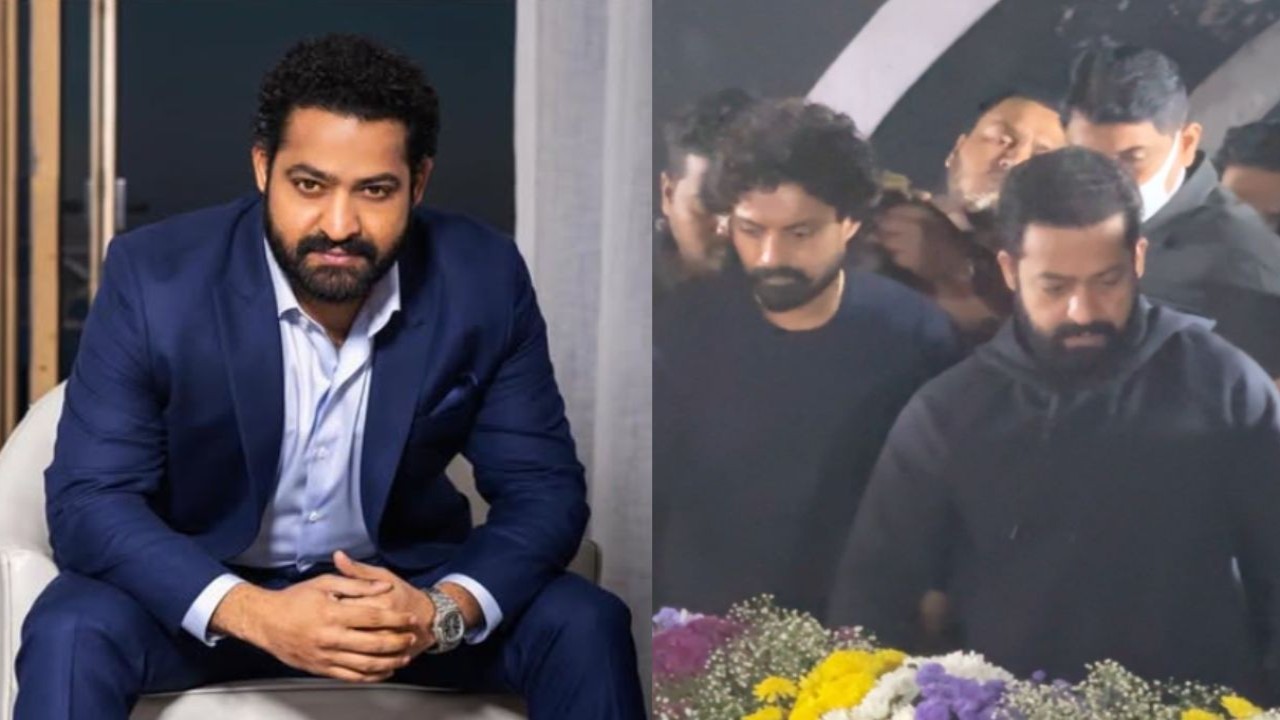 WATCH: Jr NTR, brother Kalyan Ram visit NTR Ghat to pay tribute to ...