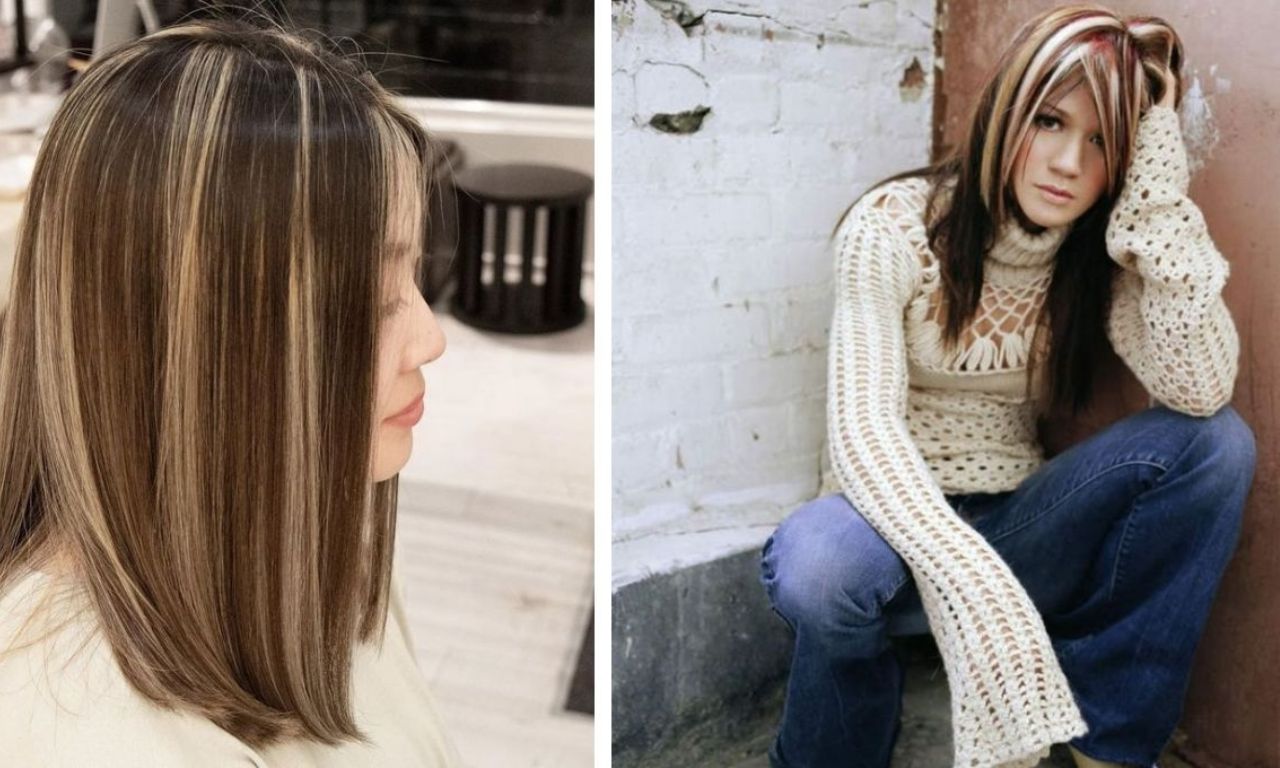 Las tendencias del 2025 marcan el regreso de las icónicas "mechas cebra ...