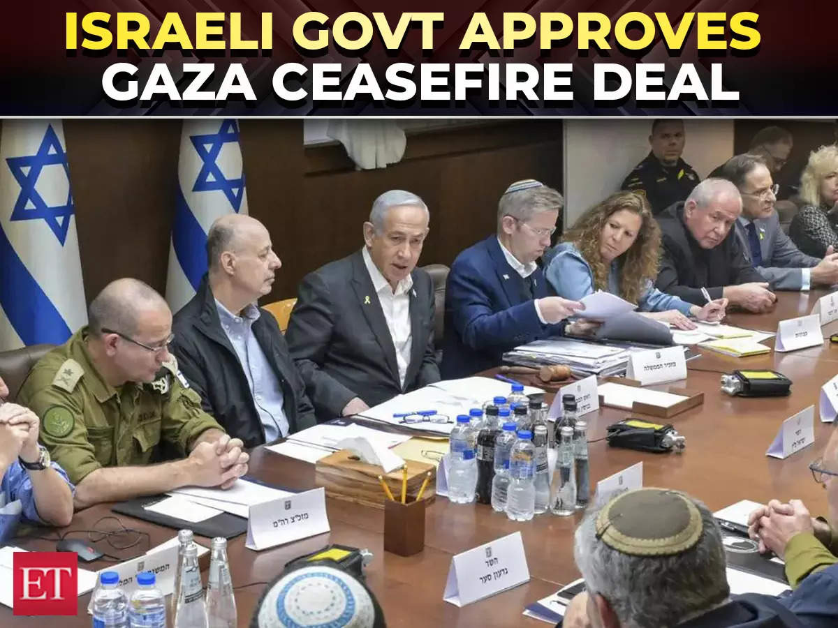Israeli government approves Gaza hostage-ceasefire deal signed by ...