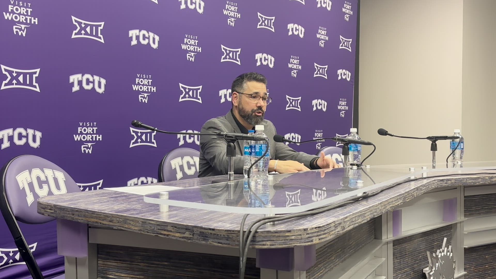 WATCH! Gavin Petersen Talks No. 10 TCU Win Over No. 23 Utah