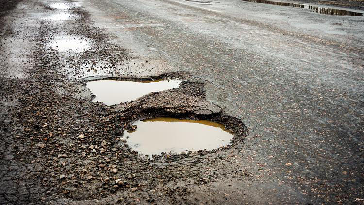Pothole season hits hard: Tips to protect your car and stay safe
