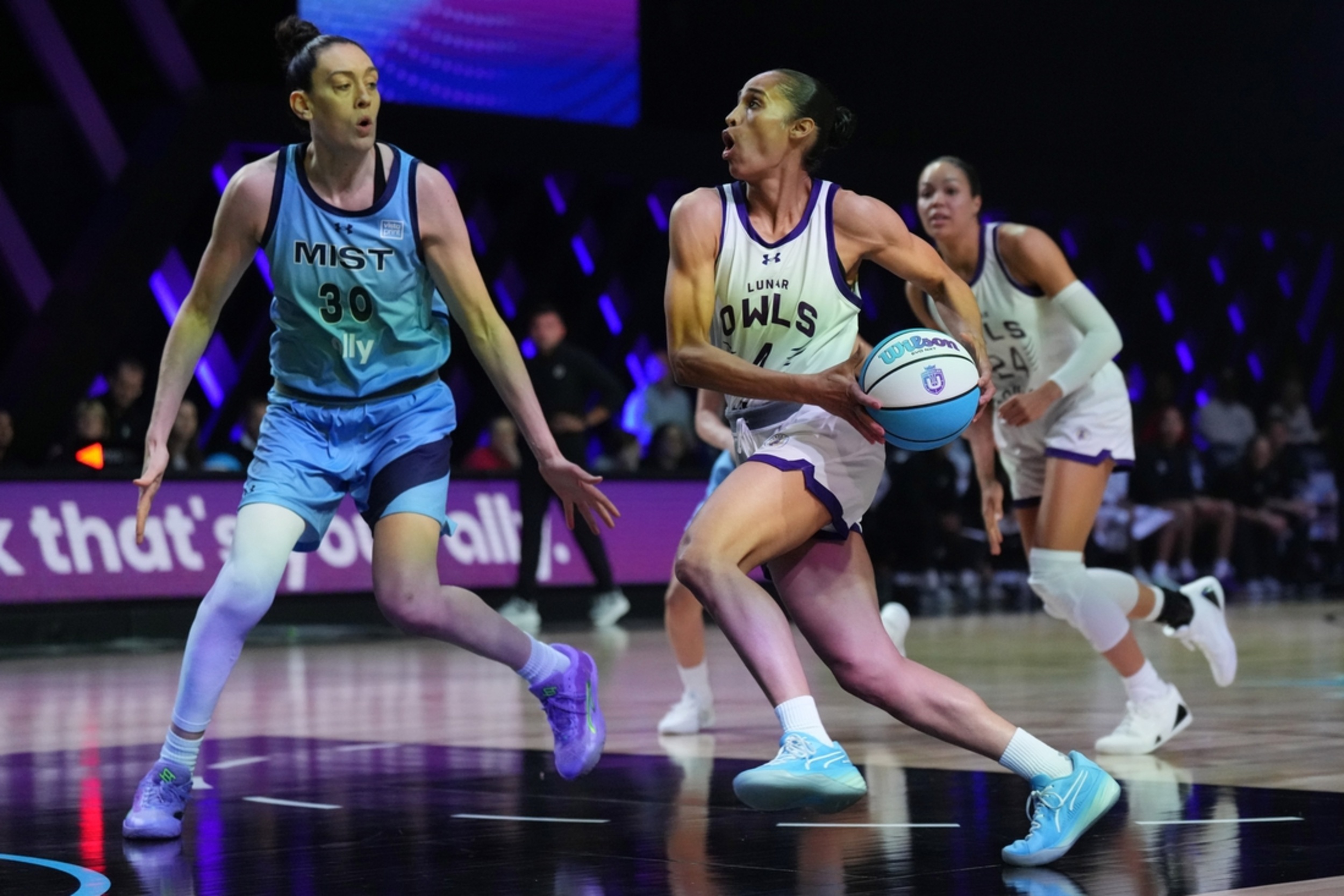 Unrivaled debuts with healthy mix of WNBA stars, rule tweaks