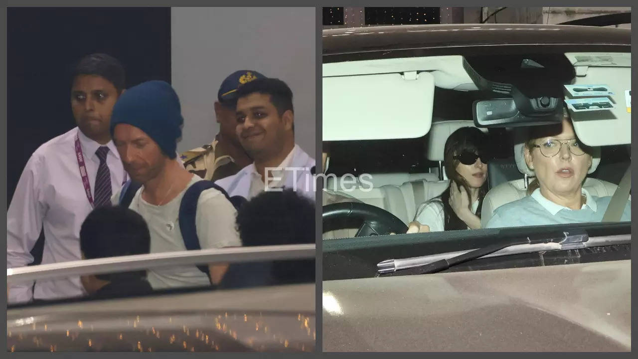 Coldplay's Christ Martin arrives in India ahead of their concert in ...