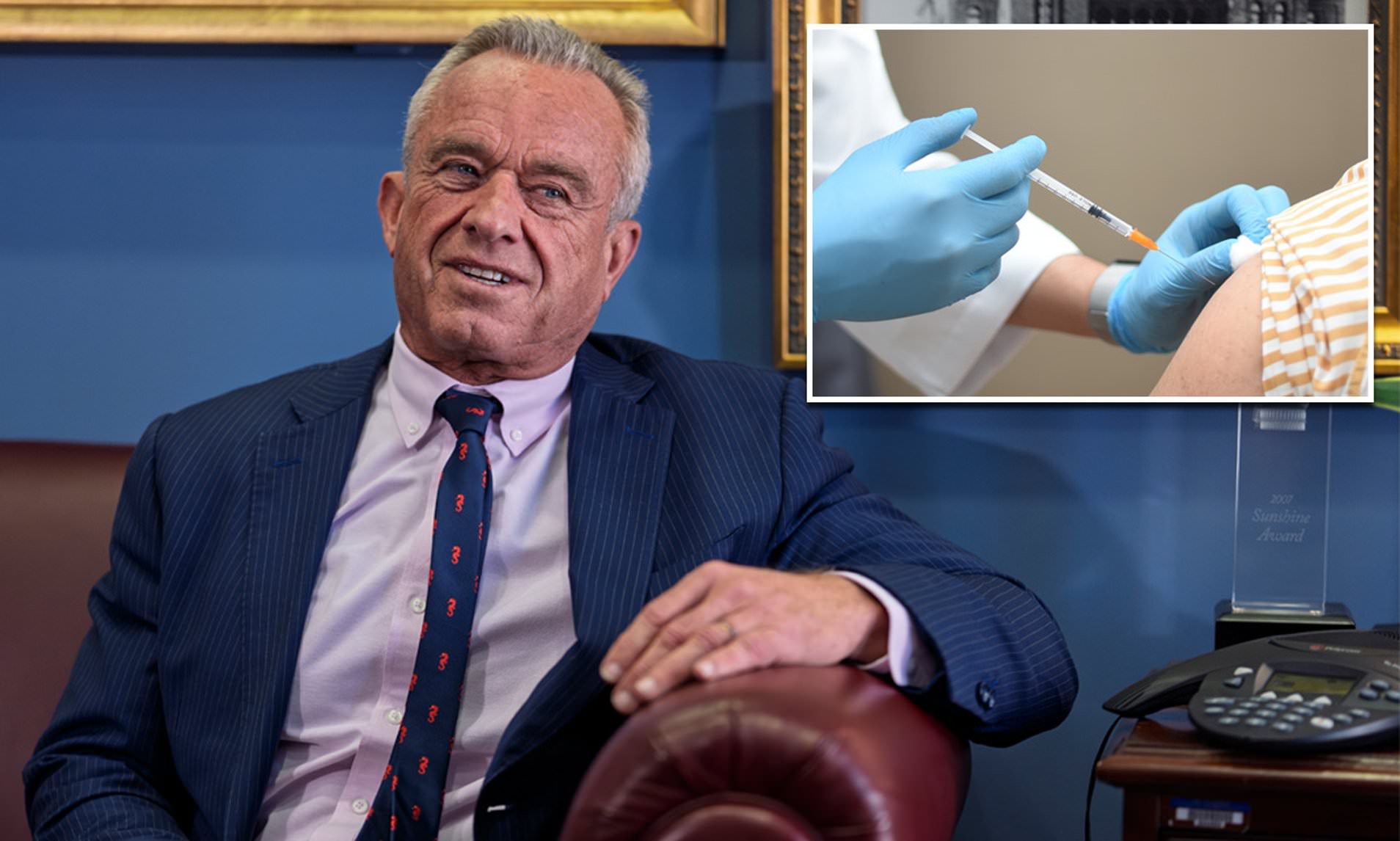 RFK Jr 'tried to stop COVID vaccine rollout just six in'
