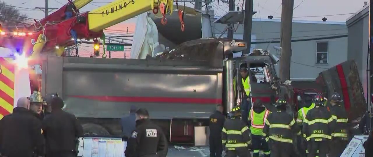 Multiple injured after truck crashes into Target in NJ