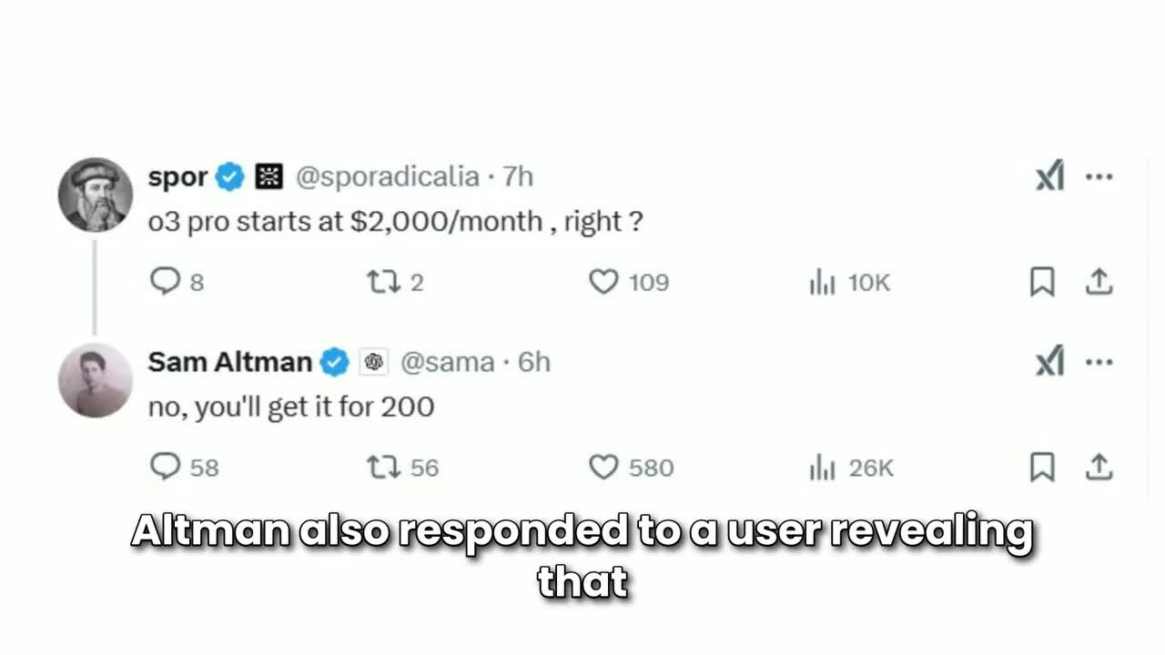 o3-mini to Launch with API Soon! o3 pro Teased as Mind-Blowing at $200 ...