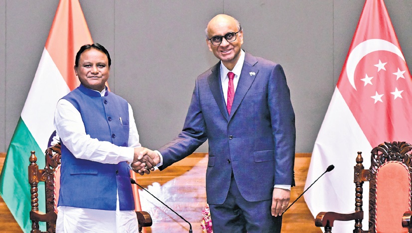 Odisha-Singapore sign eight pacts on Day 1 of President Tharman ...