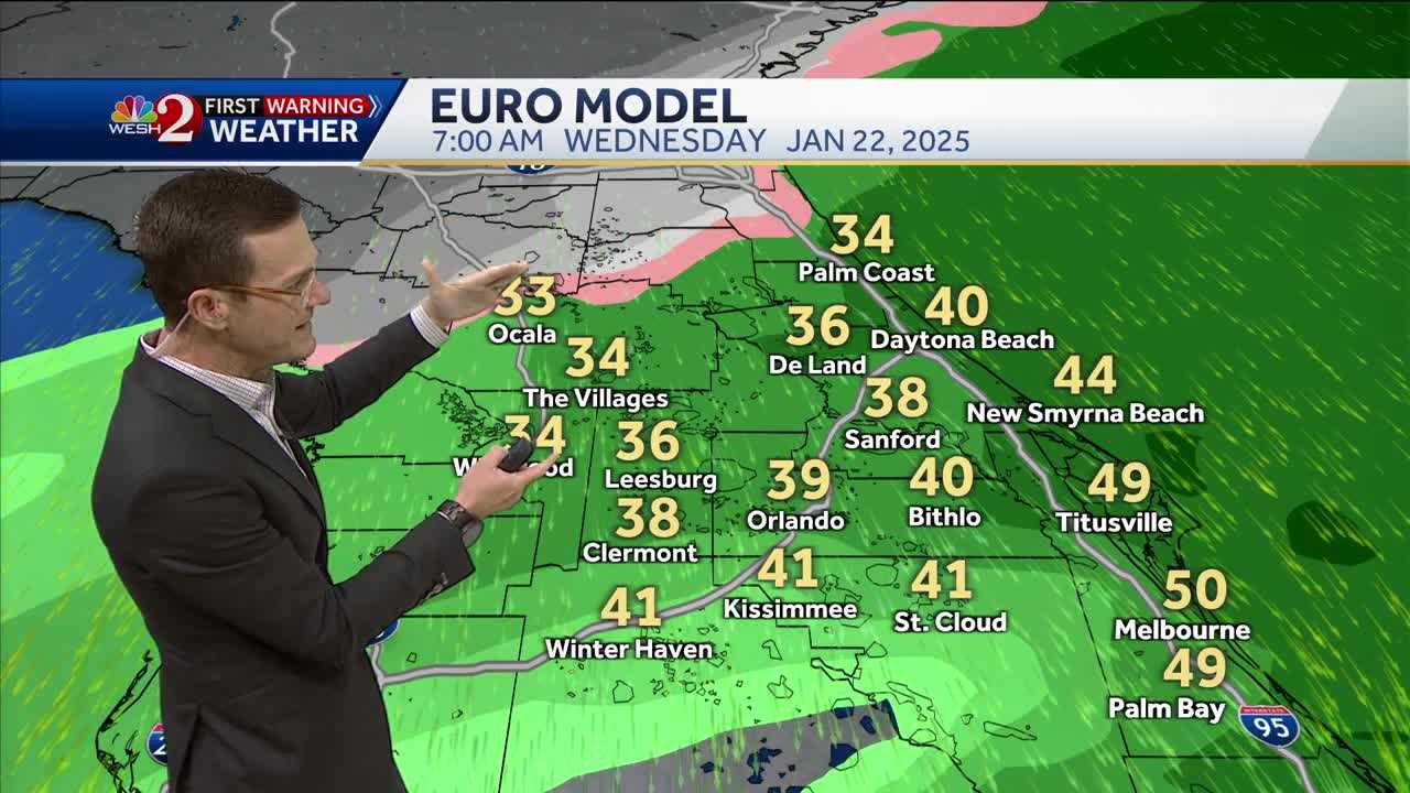 Could Florida see snow this week? Models indicate it's possible