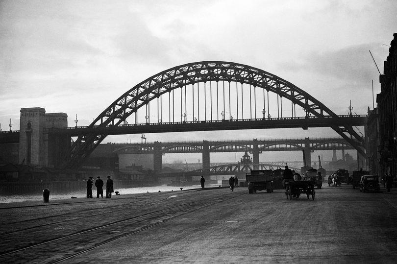Then and Now: A classic view of the River Tyne bridges - and a very ...
