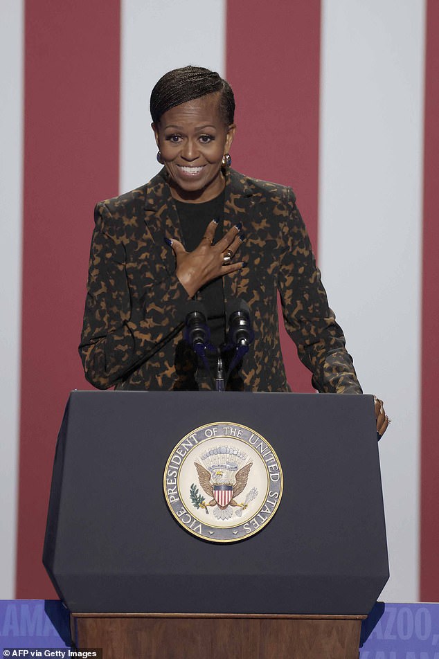 Michelle Obama narrowly edges Melania Trump as ;the best' first lady