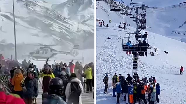 Dozens injured and more left dangling in the air after chairlift ...