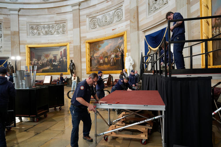 Donald Trump's 2025 inauguration: Event times and schedule details