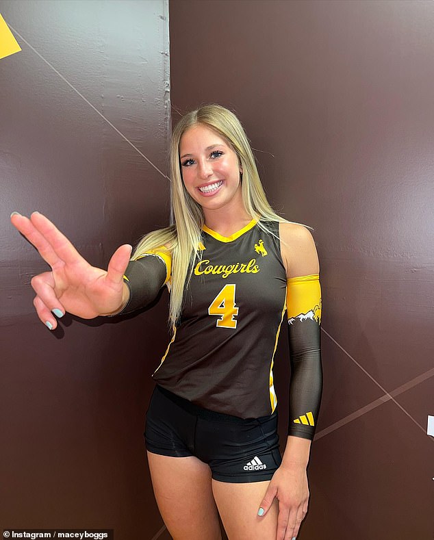 Wyoming volleyball player's impassioned plea to ban trans athletes from ...
