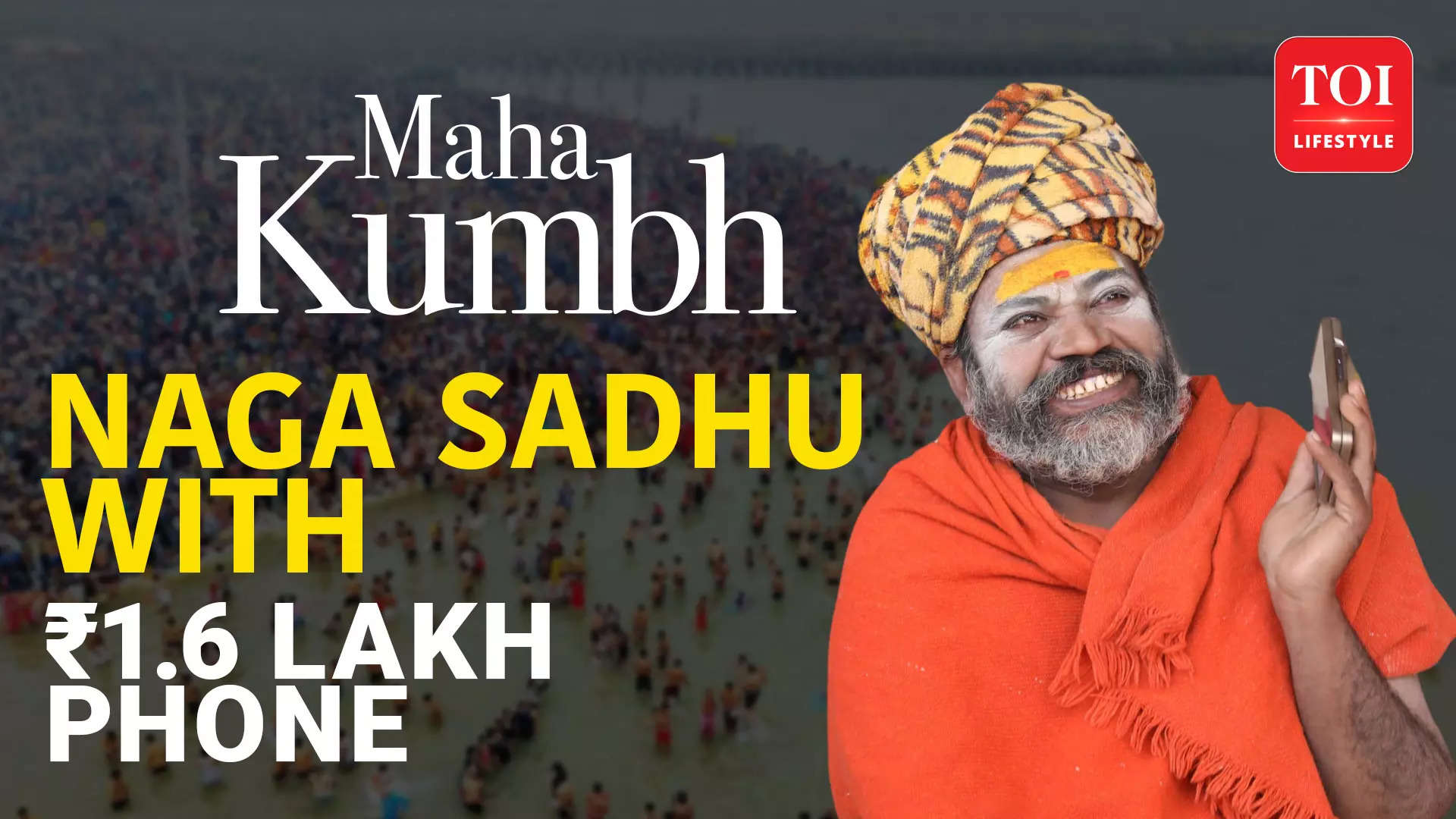 From a ₹1.6 Lakh Phone to a ₹40k Watch: Meet the Modern Naga Sadhu at ...