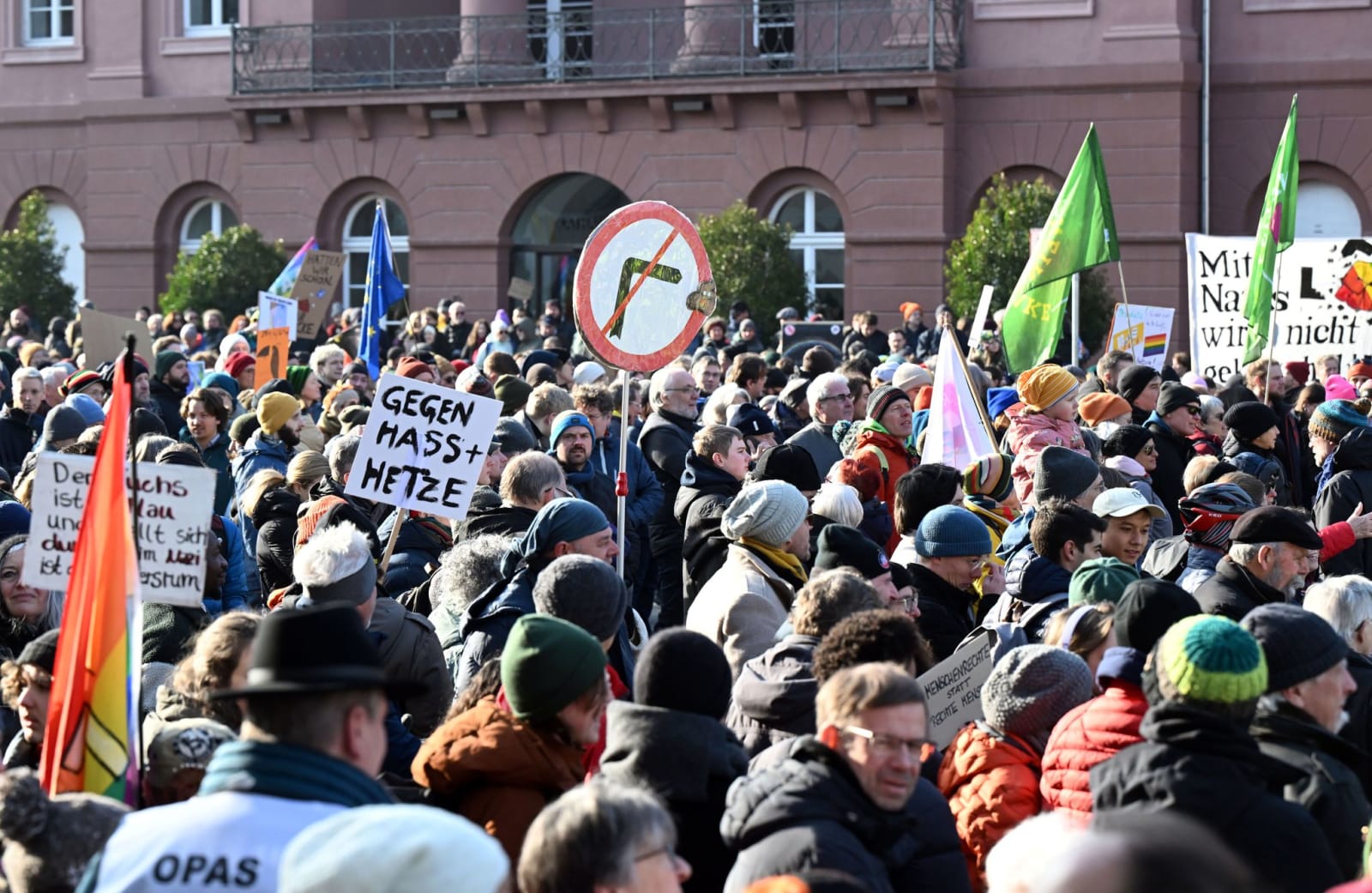 Protesters against German far-right party: 'Voting AfD is so 1933'