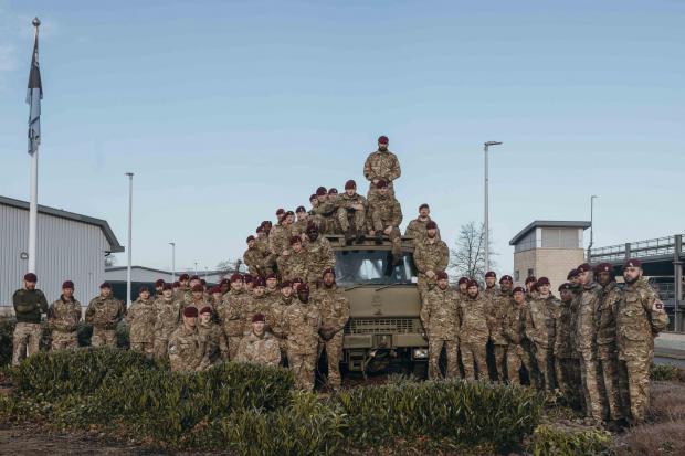 Historic recovery vehicle on display at Colchester barracks after refurb