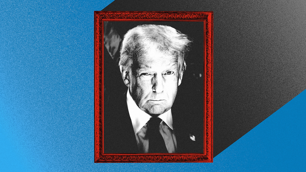 Trump’s inauguration headshot is the first true portrait of our post ...