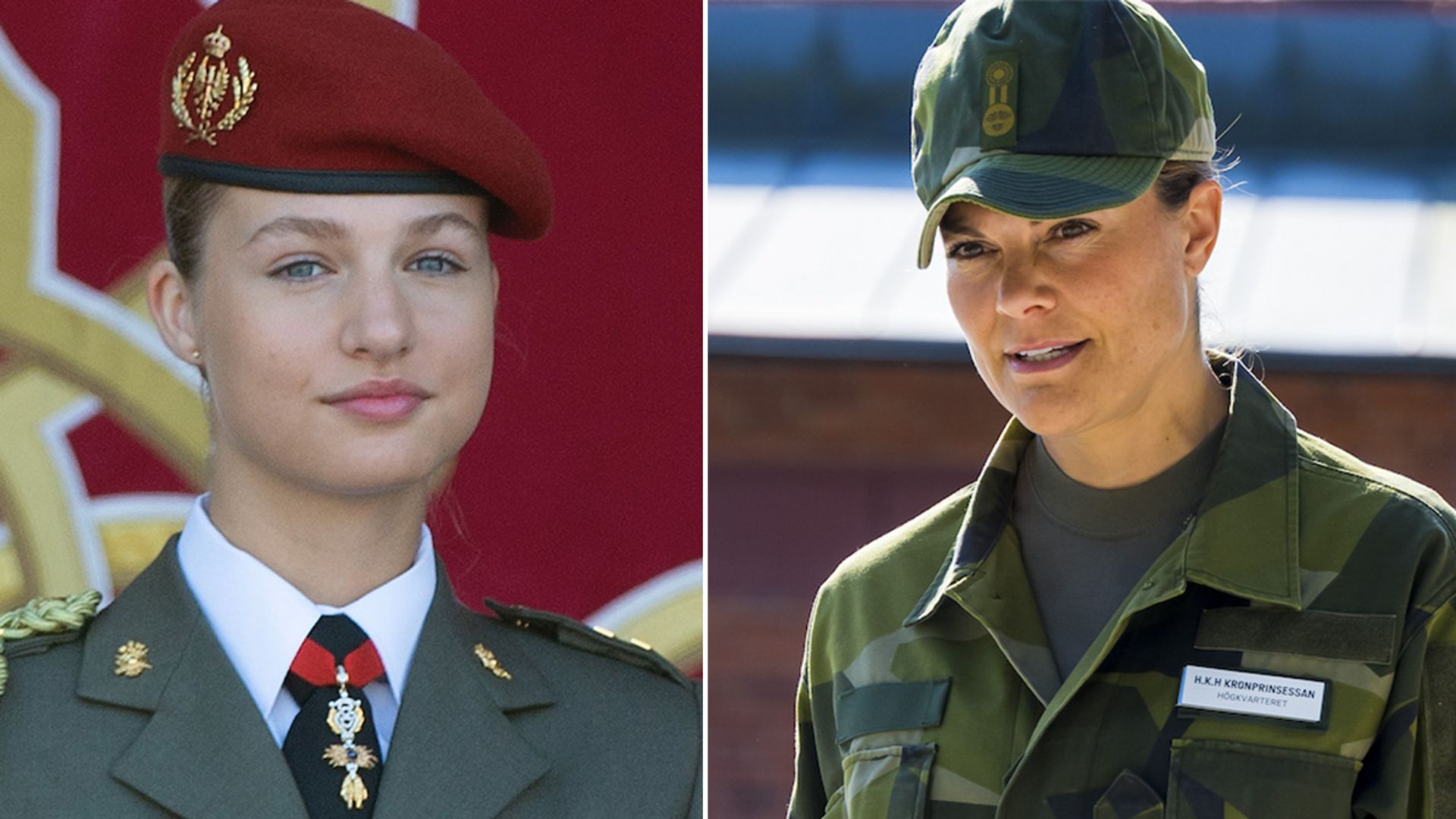 Princess Leonor and Crown Princess Victoria as you have never seen them ...