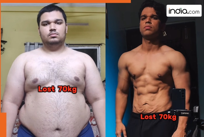 Weight loss story: Man reveals how he went from 145 kgs to 75 kgs with...