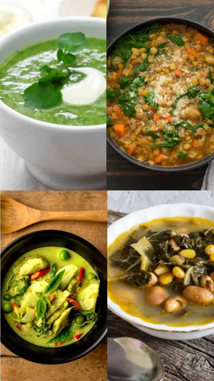 10 popular green soups and how to make them