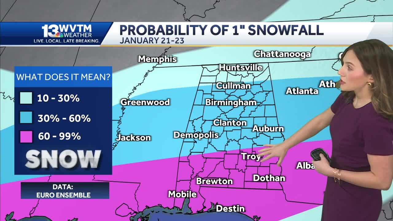 Dangerously cold weather ahead for Alabama. Winter storm threatens the ...