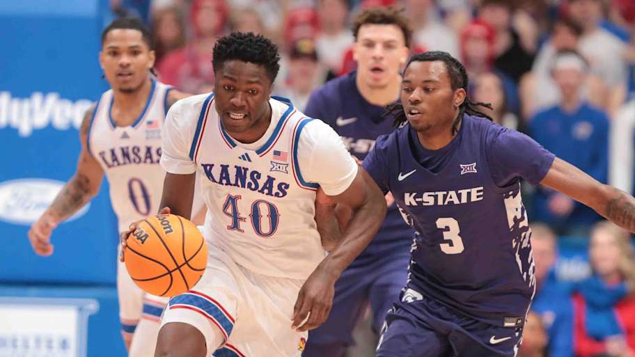 Kansas Basketball Wins Sunflower Showdown in 10-Point Victory Over ...