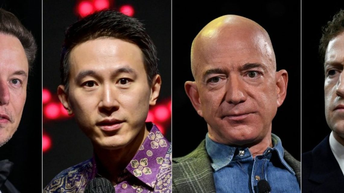 El CEO de Tik Tok estará con Elon Musk, Jeff Bezos y Marc Zuckerberg en ...