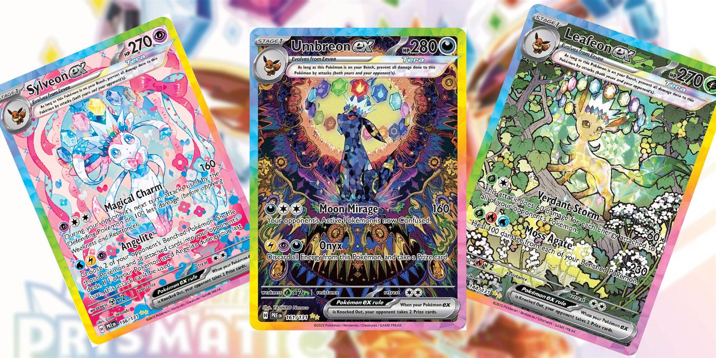 Pokémon TCG Makes Big Change to Prismatic Evolutions Pull Rates