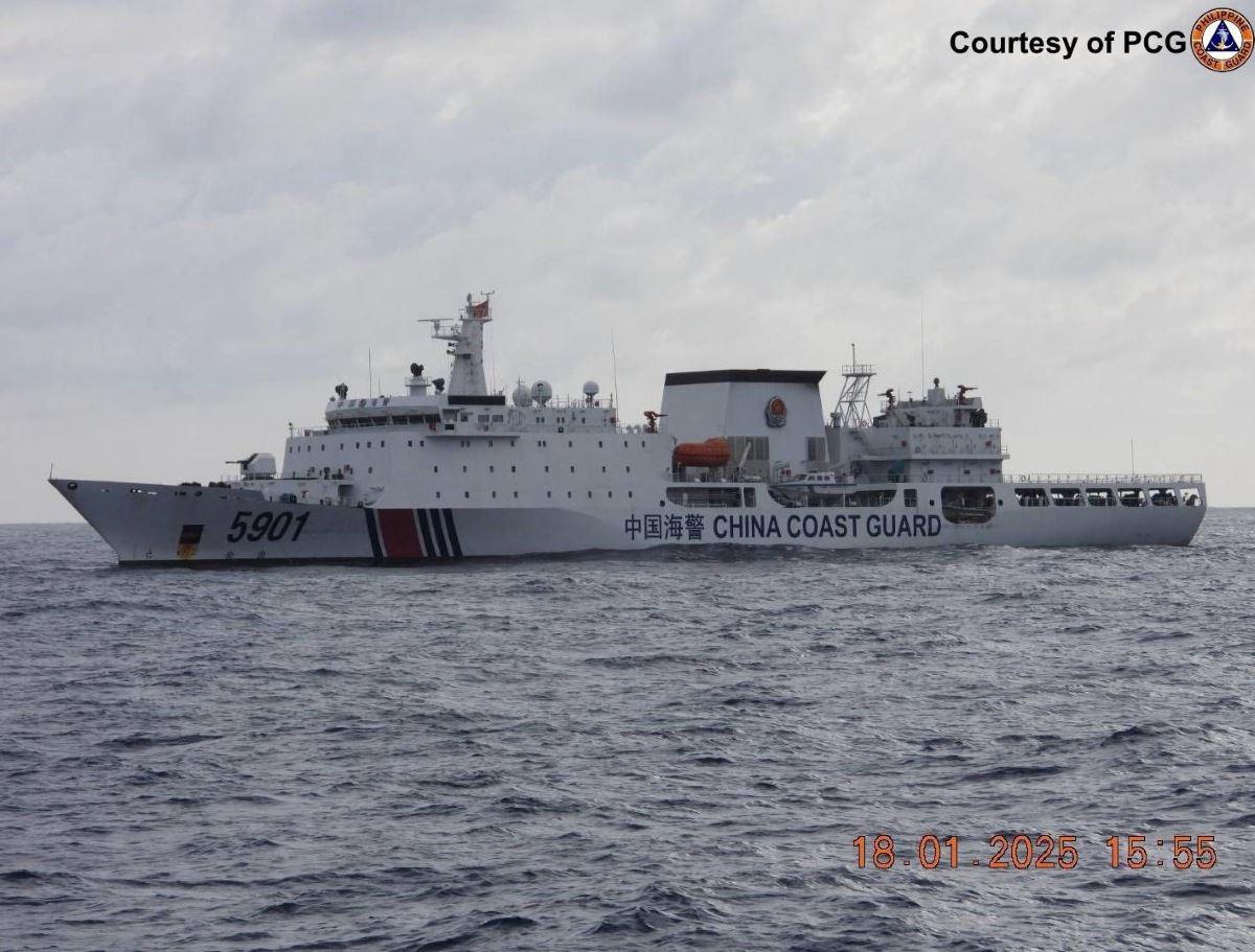 PCG challenges China 'monster ship' anew near Zambales