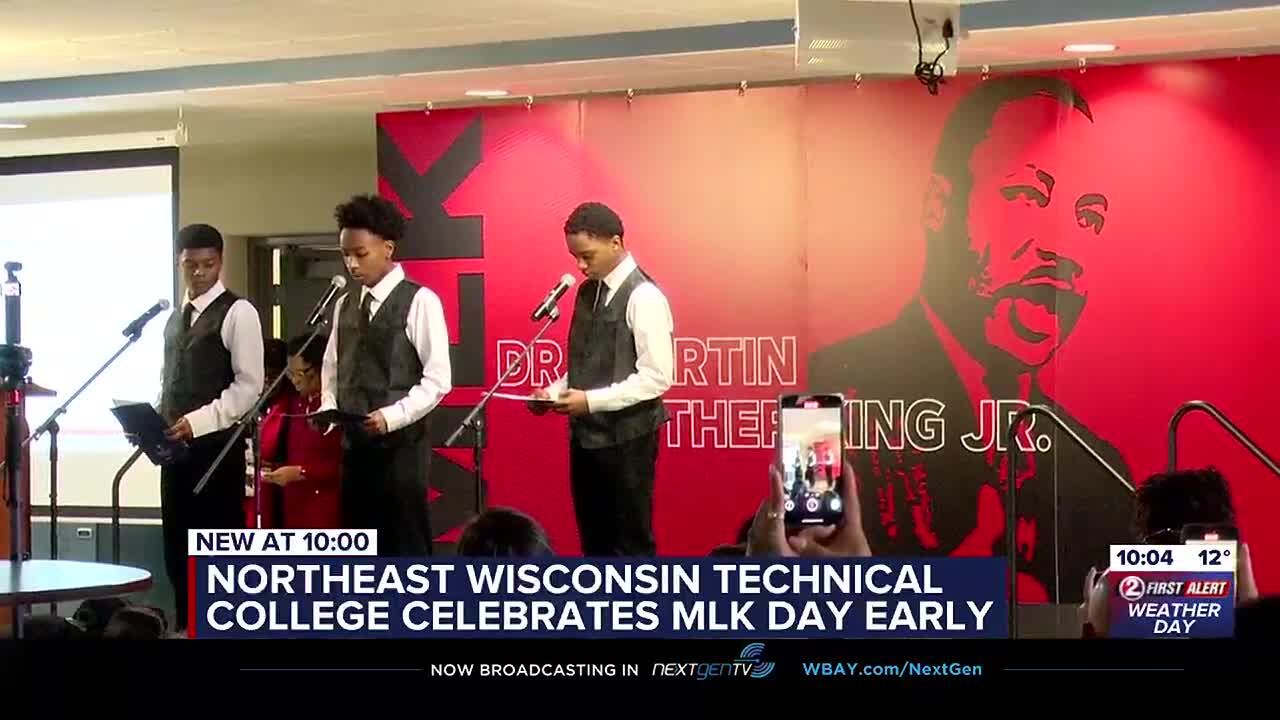 Northeast Wisconsin Technical College celebrates MLK Day early