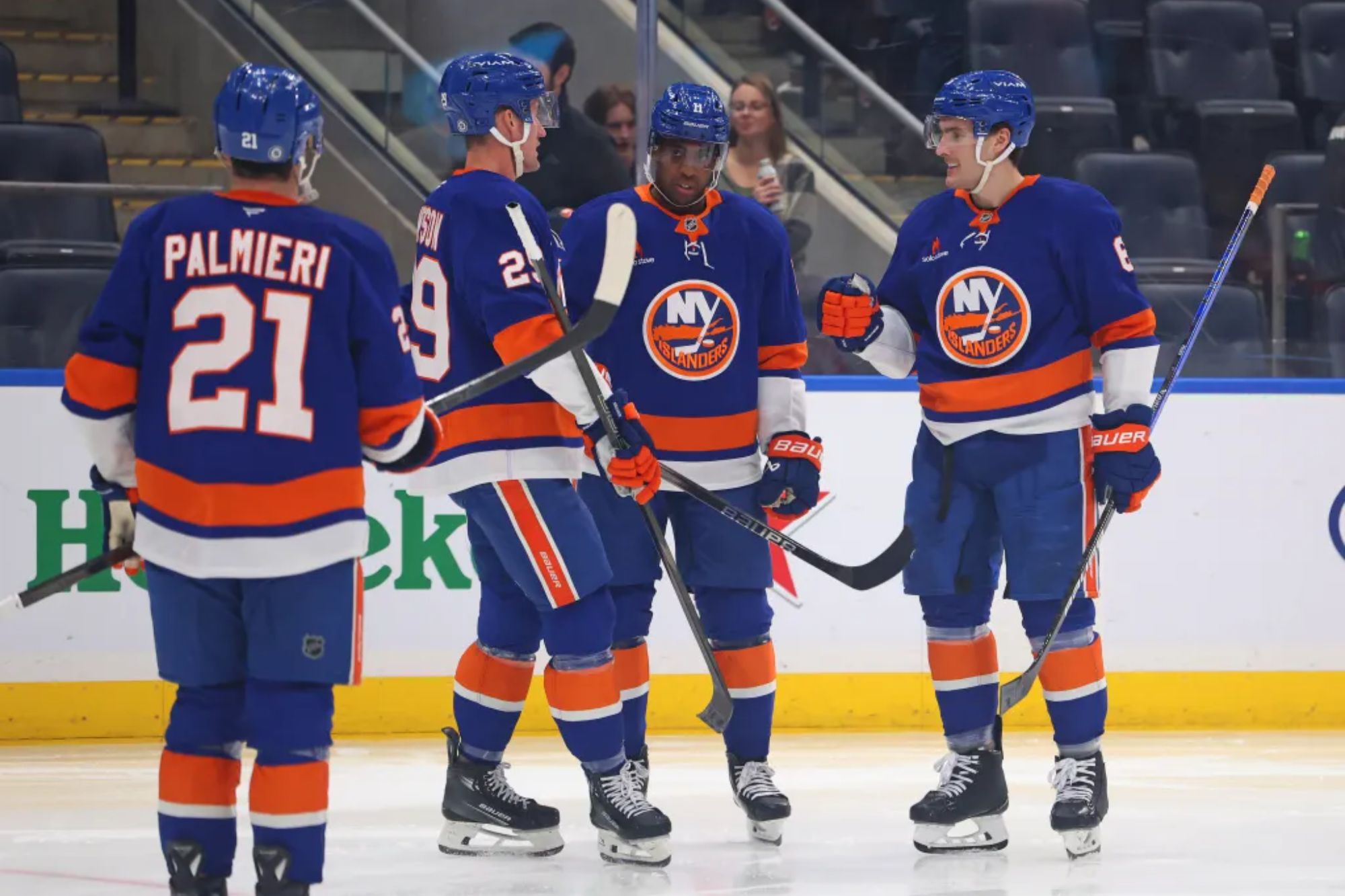 Islanders play with renewed energy to stop struggles for one night in ...