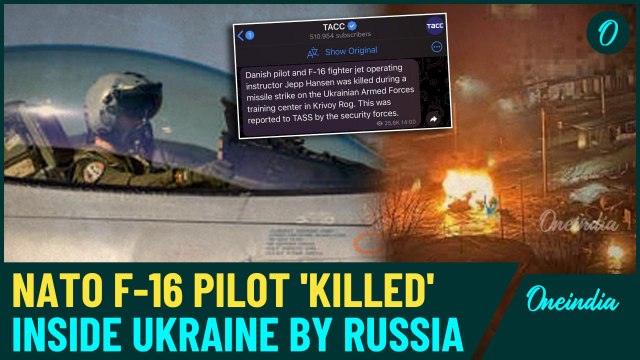 Russia Expands War on NATO: Danish F-16 pilot 'Killed' in Big Strike on ...