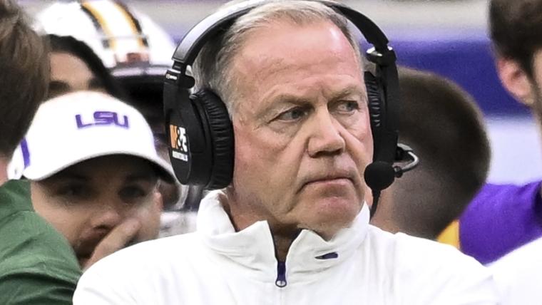 LSU head football coach Brian Kelly predicted to strongly respond to ...