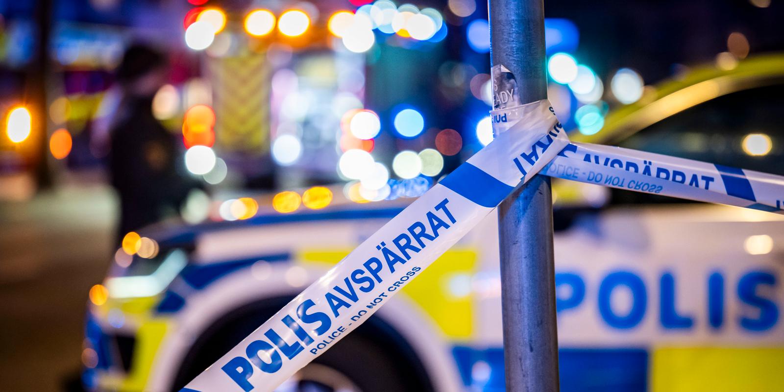 Skott mot bostad söder om Stockholm – ingen skadad