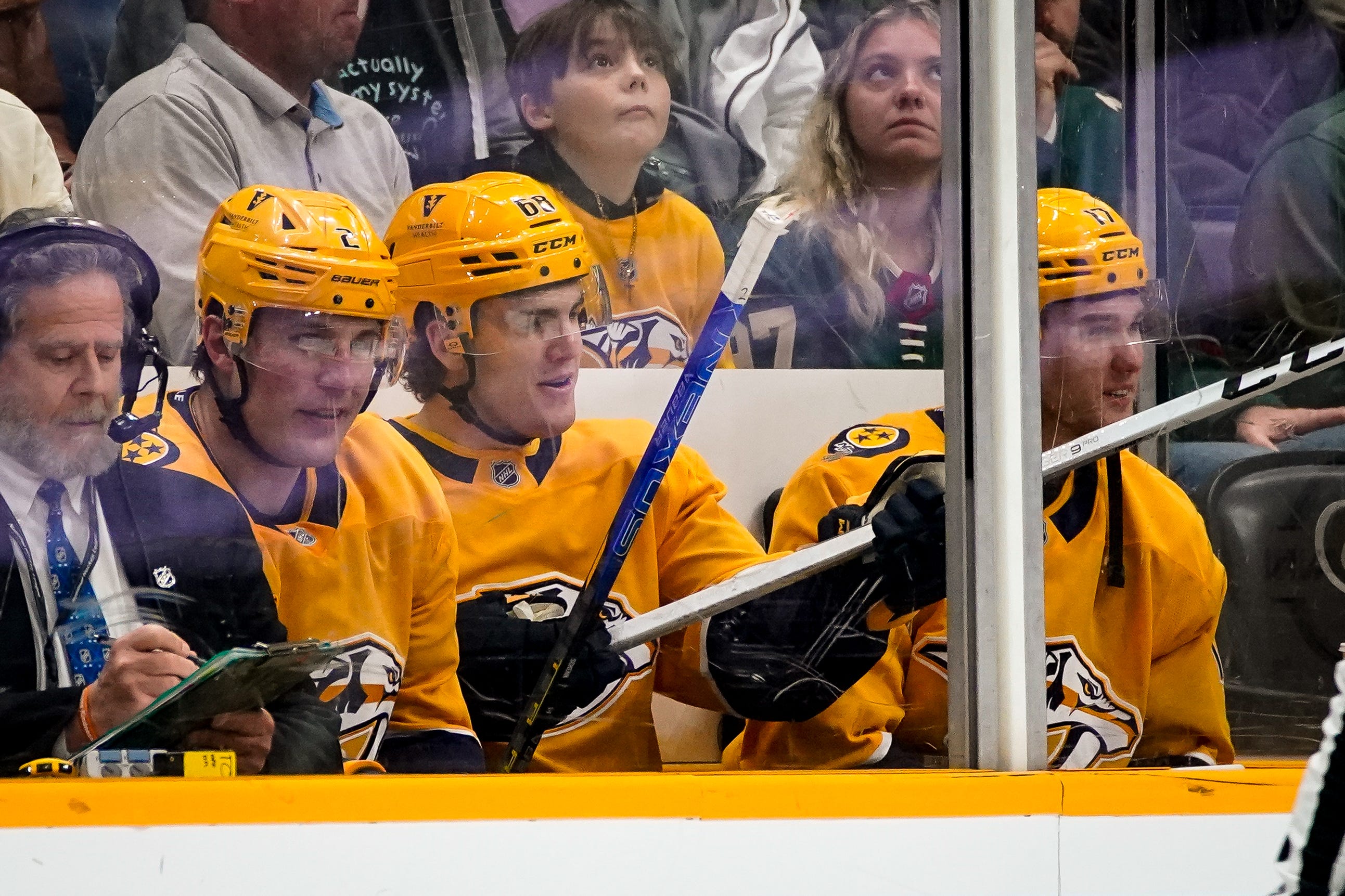 Nashville Predators pleased Zach L'Heureux knew he had to 'man up ...