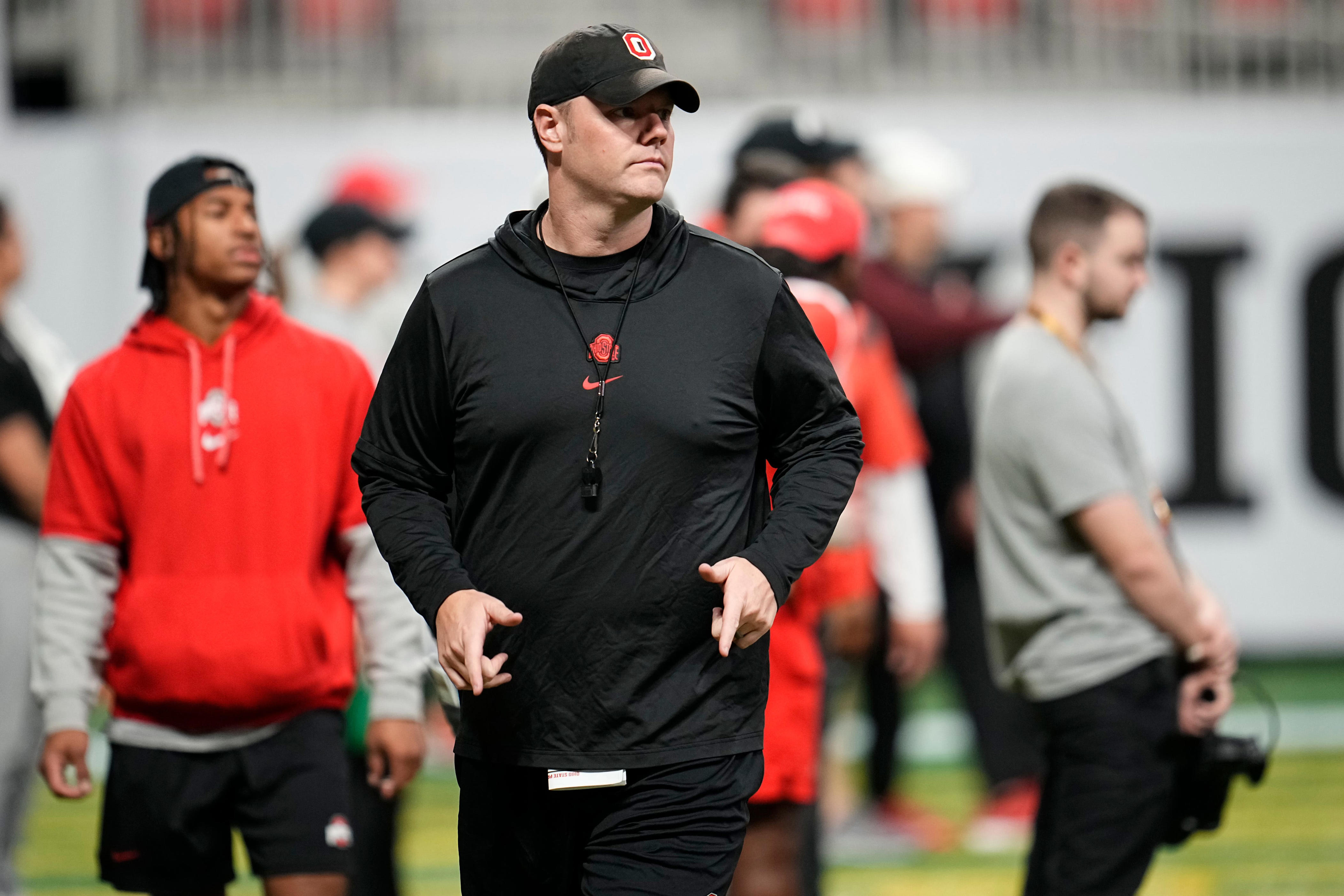 Report: Ohio State football offensive line coach Justin Frye interviews ...