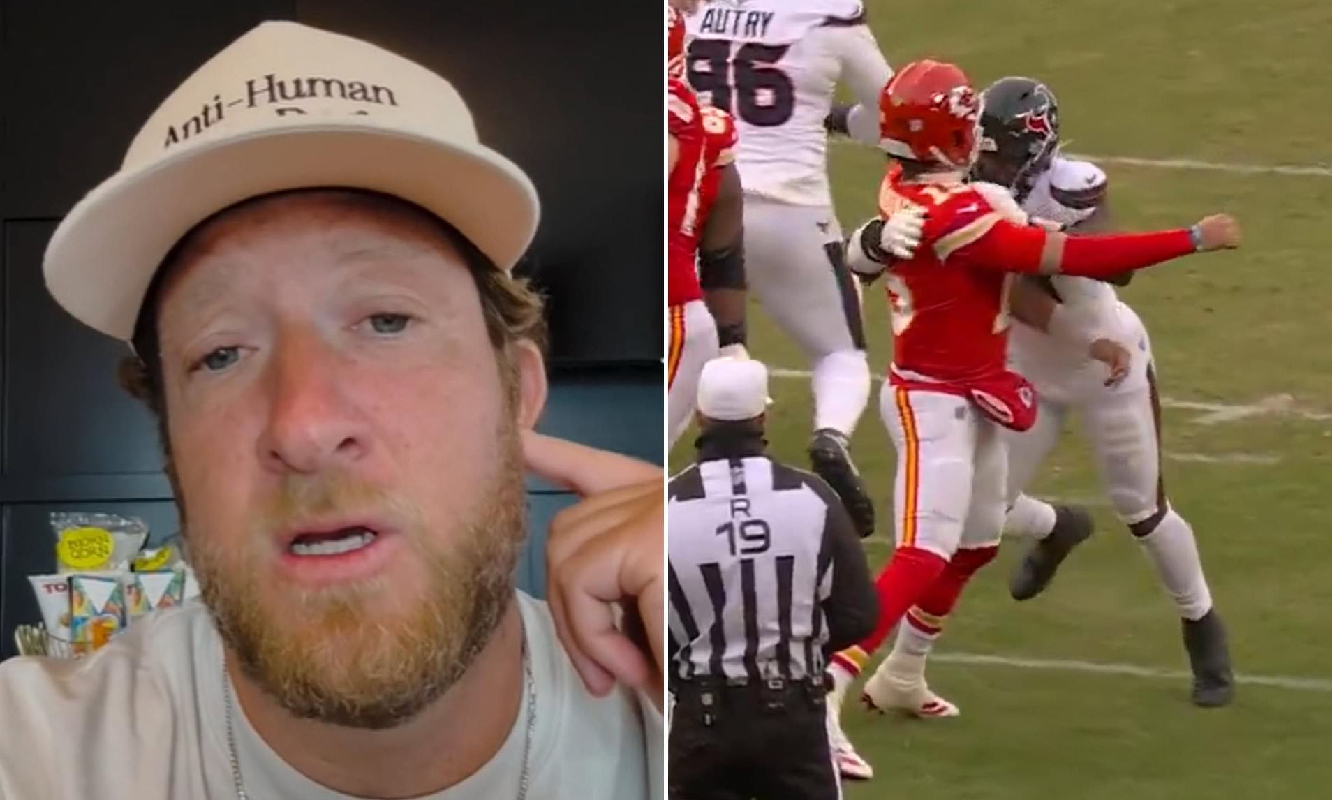 Dave Portnoy accuses NFL referees of 'cheating' as Chiefs benefit from ...