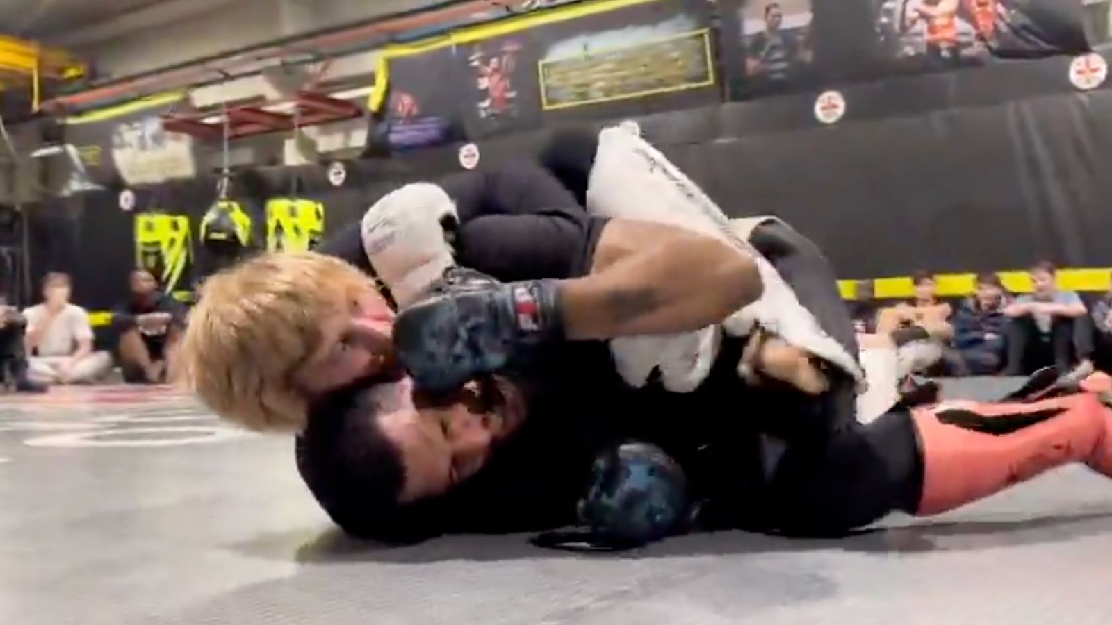 UFC Fighter Paddy Pimblett Refuses to Release Choke After Intense Gym ...